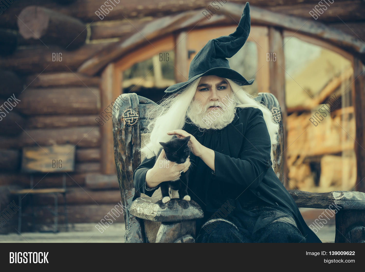 Old Man Wizard Costume Image & Photo (Free Trial) | Bigstock