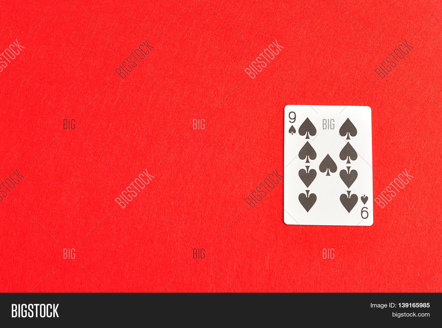 Playing Card. Nine Image & Photo (Free Trial) | Bigstock
