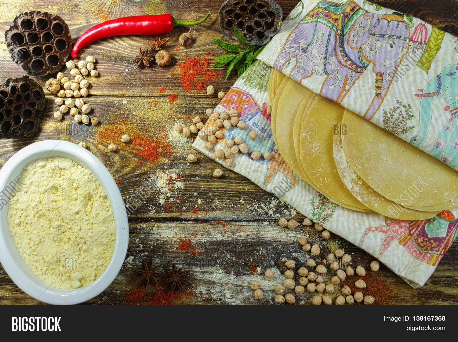 Colorful Indian Food Image & Photo (Free Trial) | Bigstock