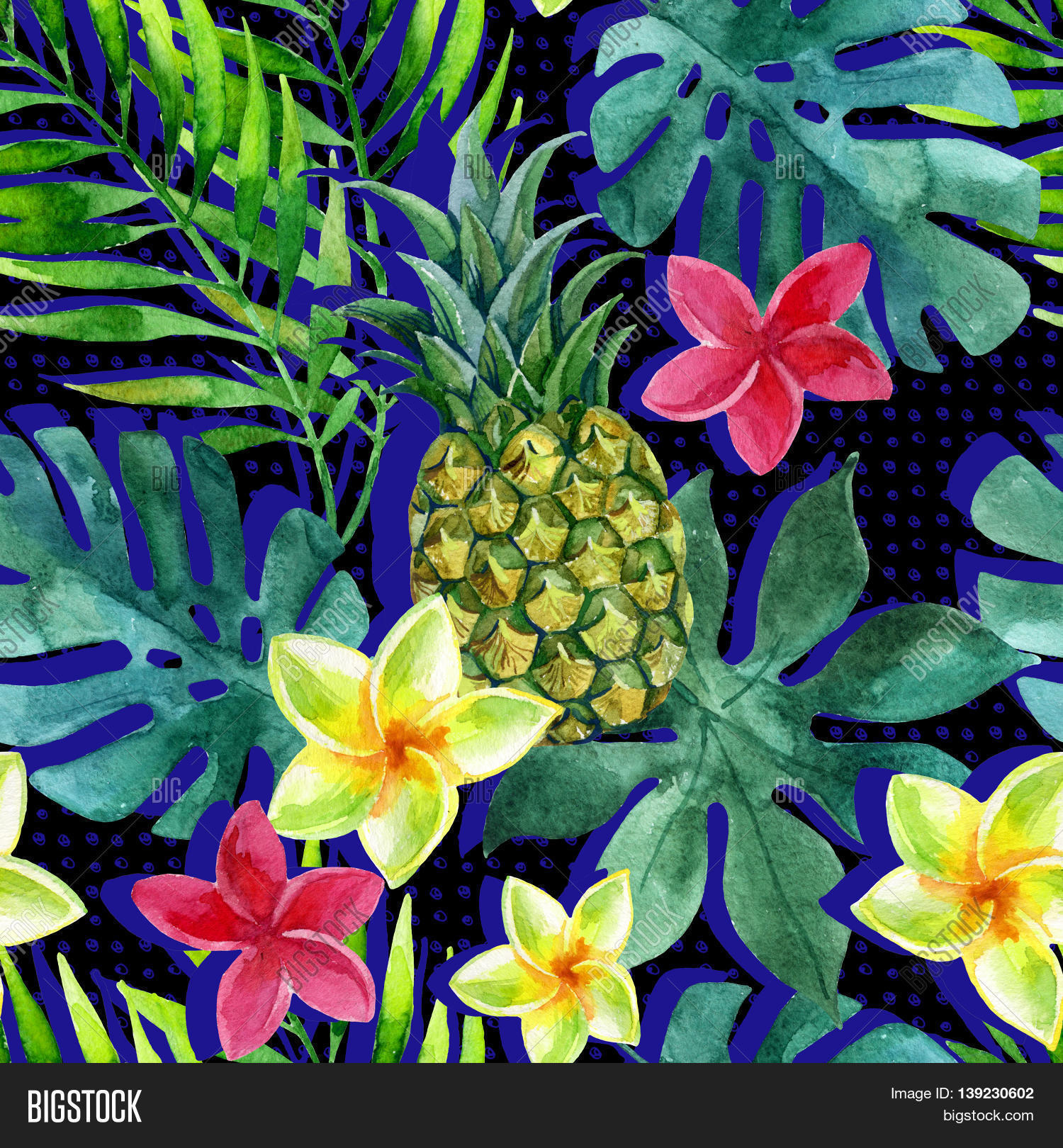 Tropical Watercolor Image & Photo (Free Trial) | Bigstock