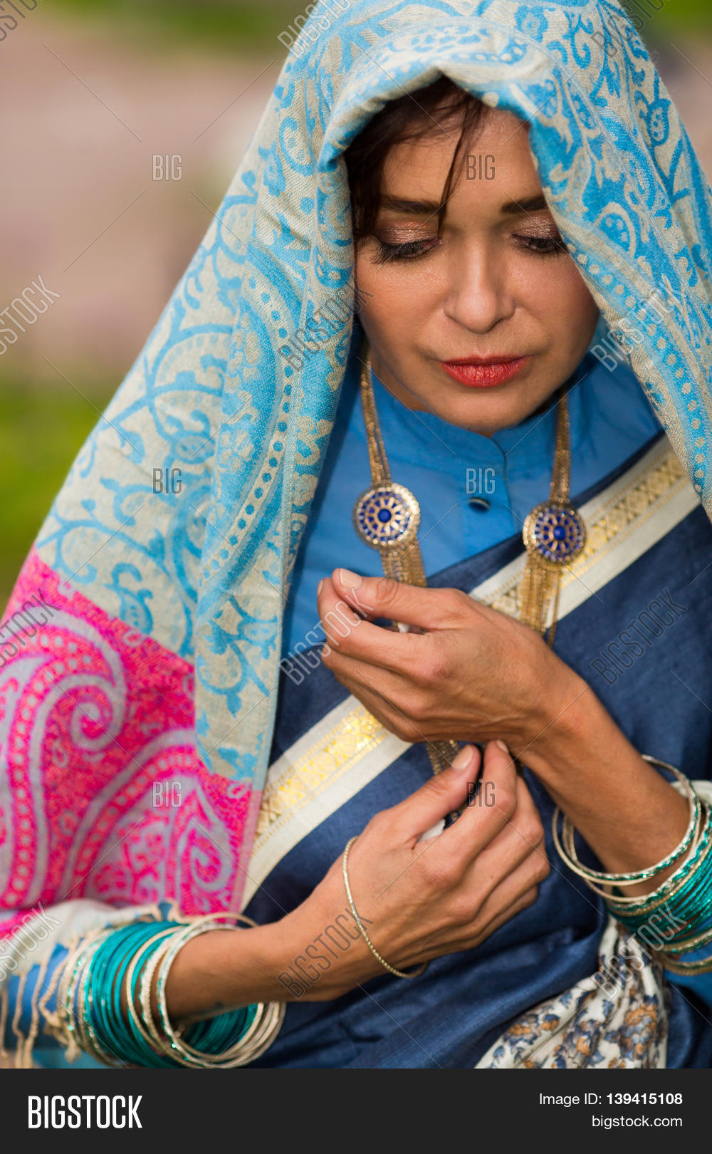 Sad Indian Woman Image & Photo (Free Trial) | Bigstock