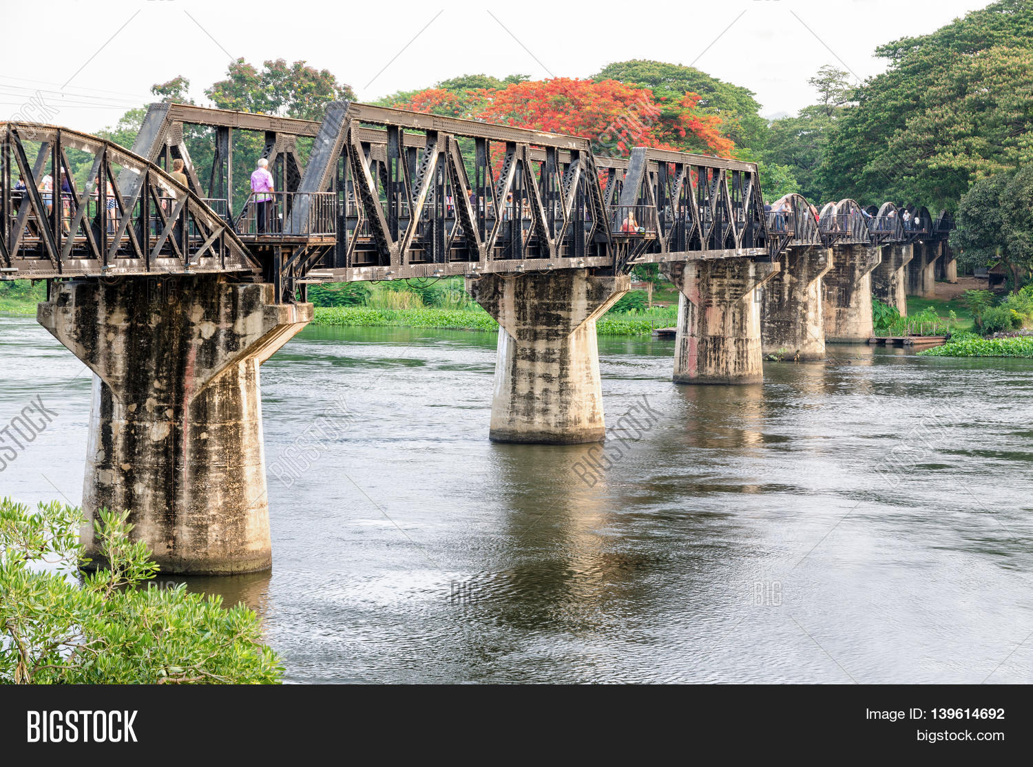 Old Bridge Over River Image & Photo (Free Trial) | Bigstock