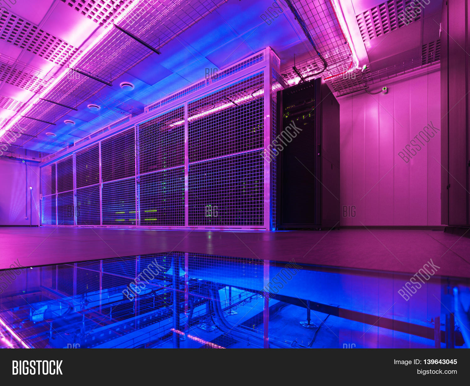 Empty Server Room Image & Photo (Free Trial) | Bigstock
