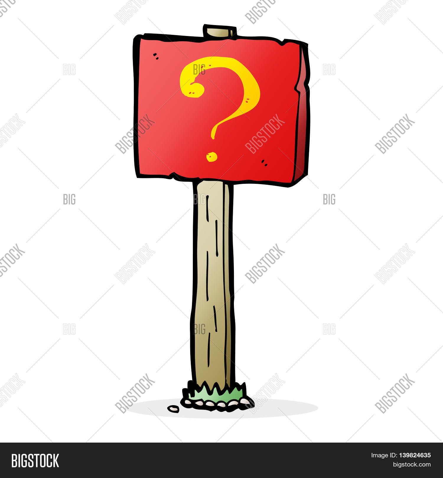 Cartoon Question Mark Image & Photo (Free Trial) | Bigstock