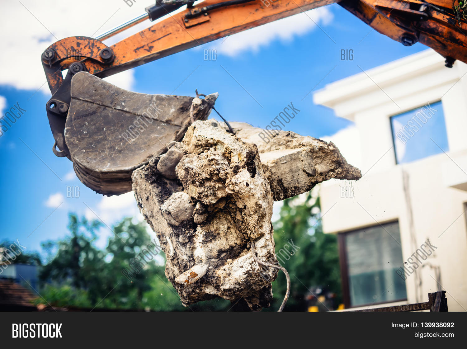 Excavator On Image & Photo (Free Trial) | Bigstock