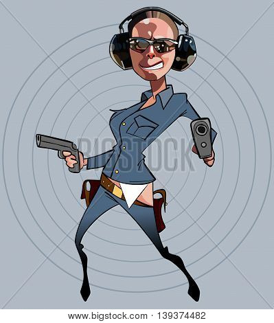 Cartoon Comic Female Vector & Photo (Free Trial) | Bigstock