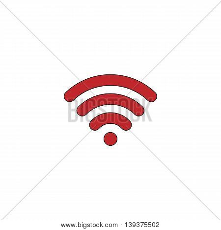Free Wi Fi. Red 벡터 및 사진(무료 체험) | Bigstock