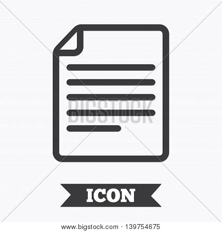 File Document Icon. Vector & Photo (Free Trial) | Bigstock