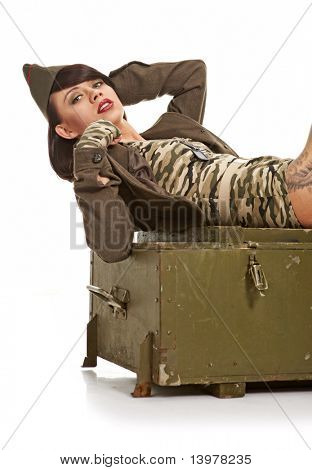 Military Glamour Pin- Image & Photo (Free Trial) | Bigstock