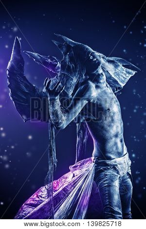 Portrait Horned Devil Image & Photo (Free Trial) | Bigstock