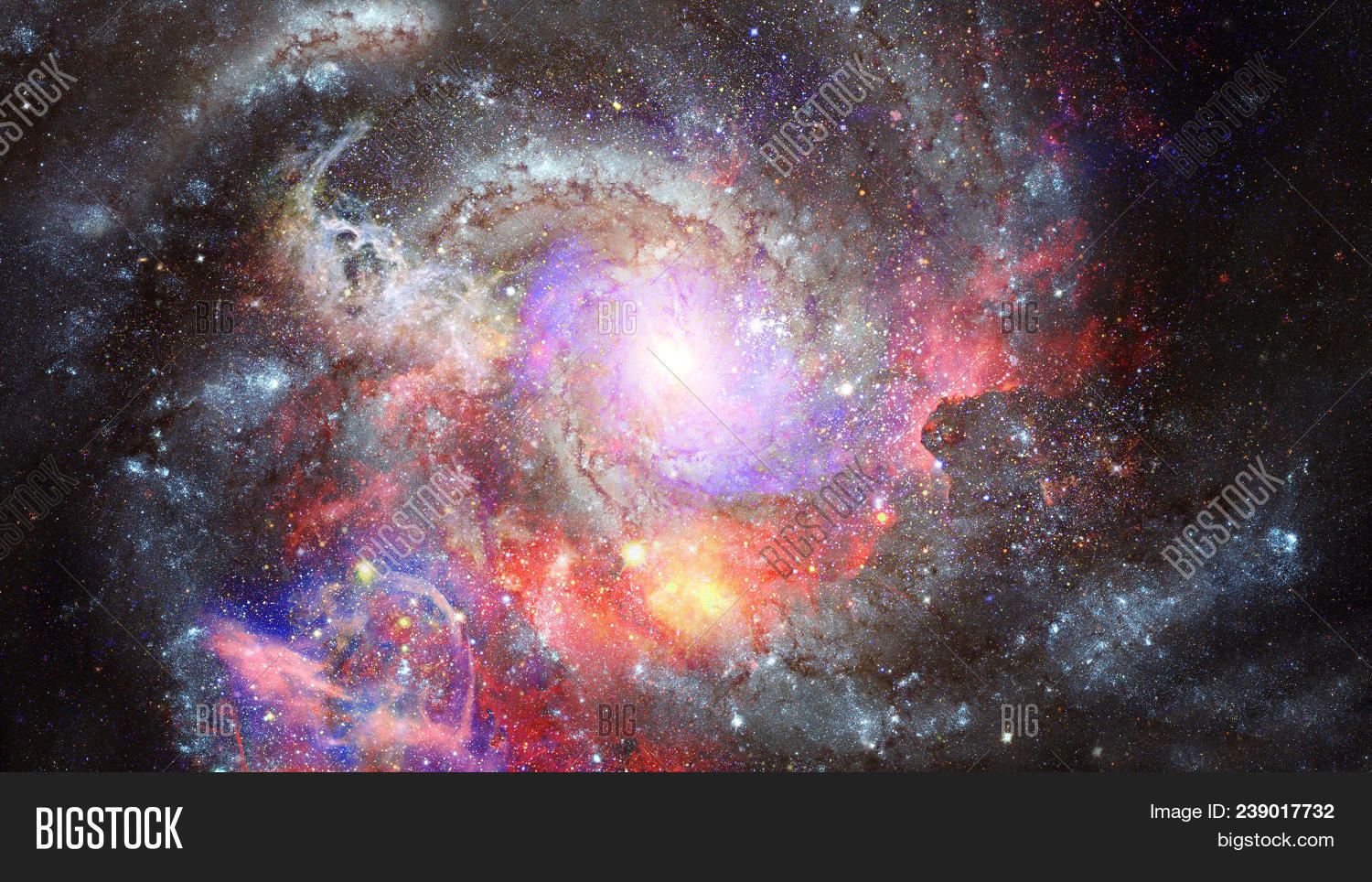 Nebula Galaxy Space. Image & Photo (Free Trial) | Bigstock