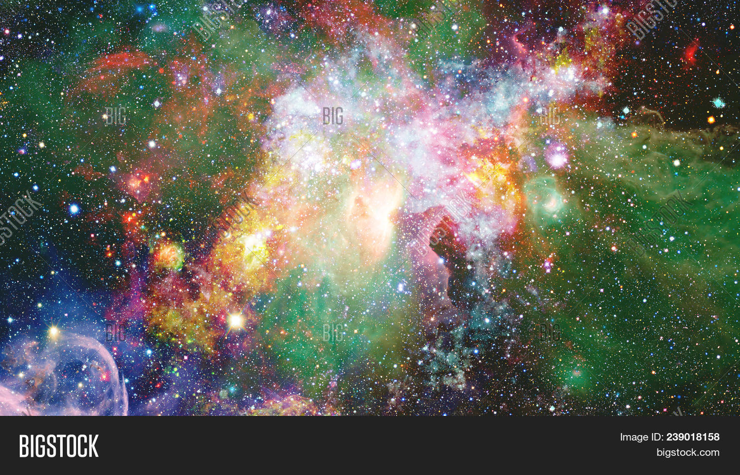 Colored Clouds Nebula Image & Photo (Free Trial) | Bigstock