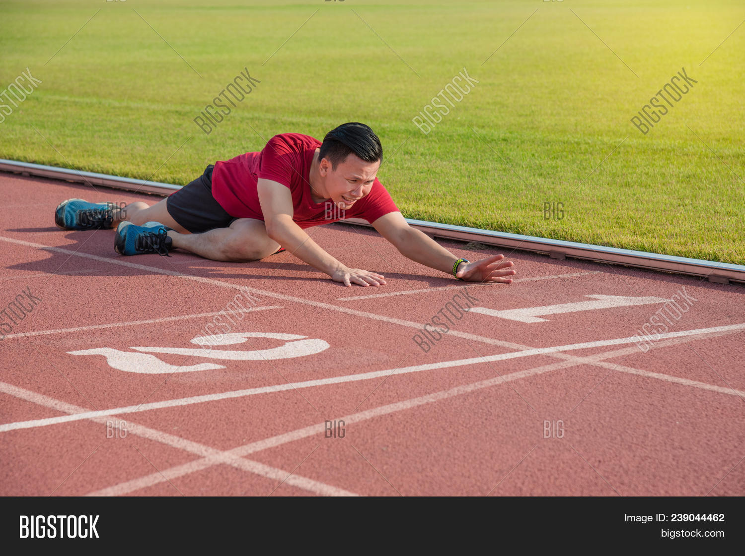 Sad Asian Runner Image & Photo (Free Trial) | Bigstock