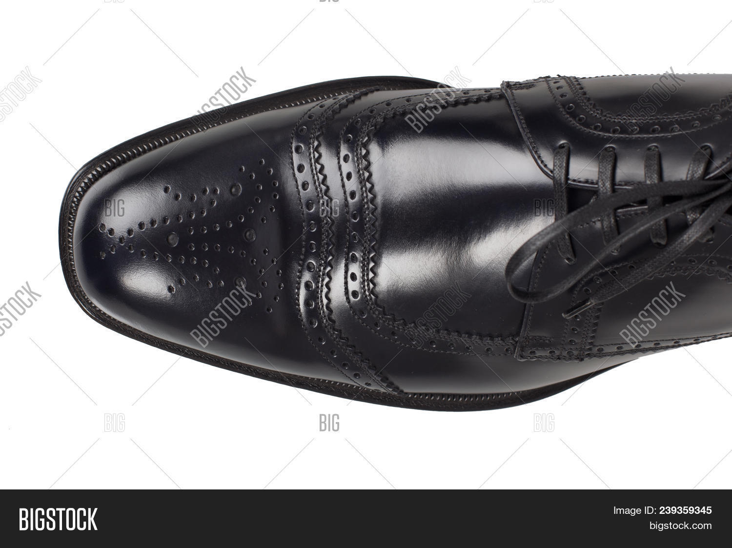 Men Single Black Shoe Image & Photo (Free Trial) | Bigstock