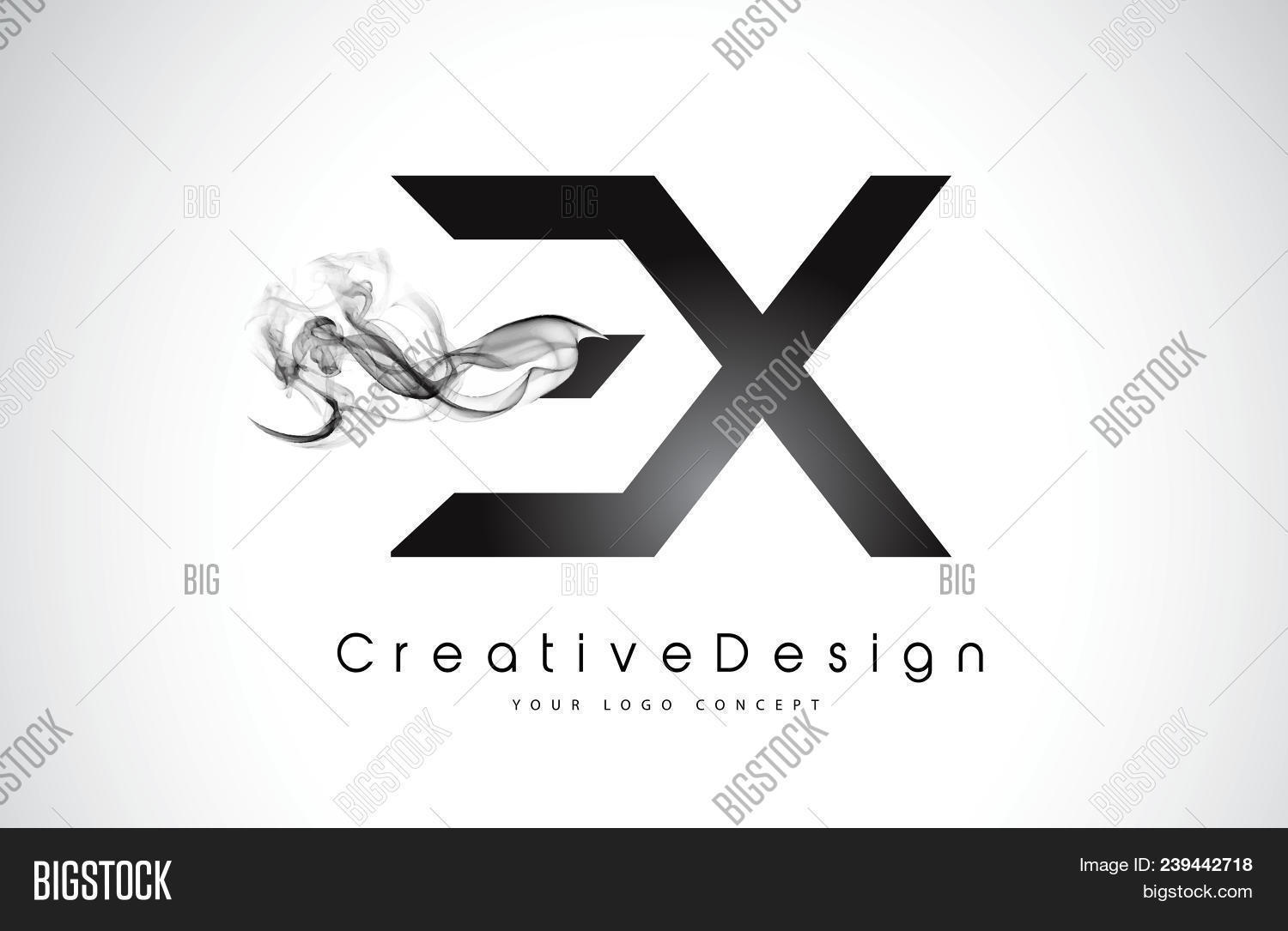Ex Letter Logo Design Vector & Photo (Free Trial) | Bigstock