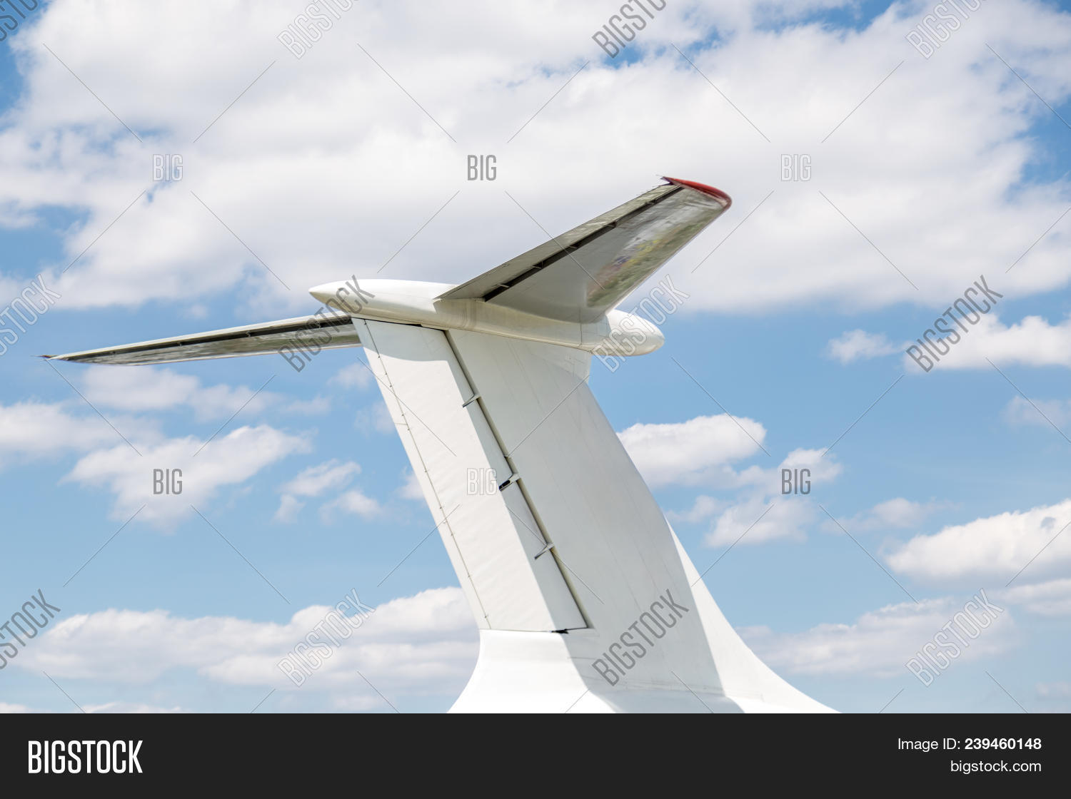 Airplane Tail Close-. Image & Photo (Free Trial) | Bigstock