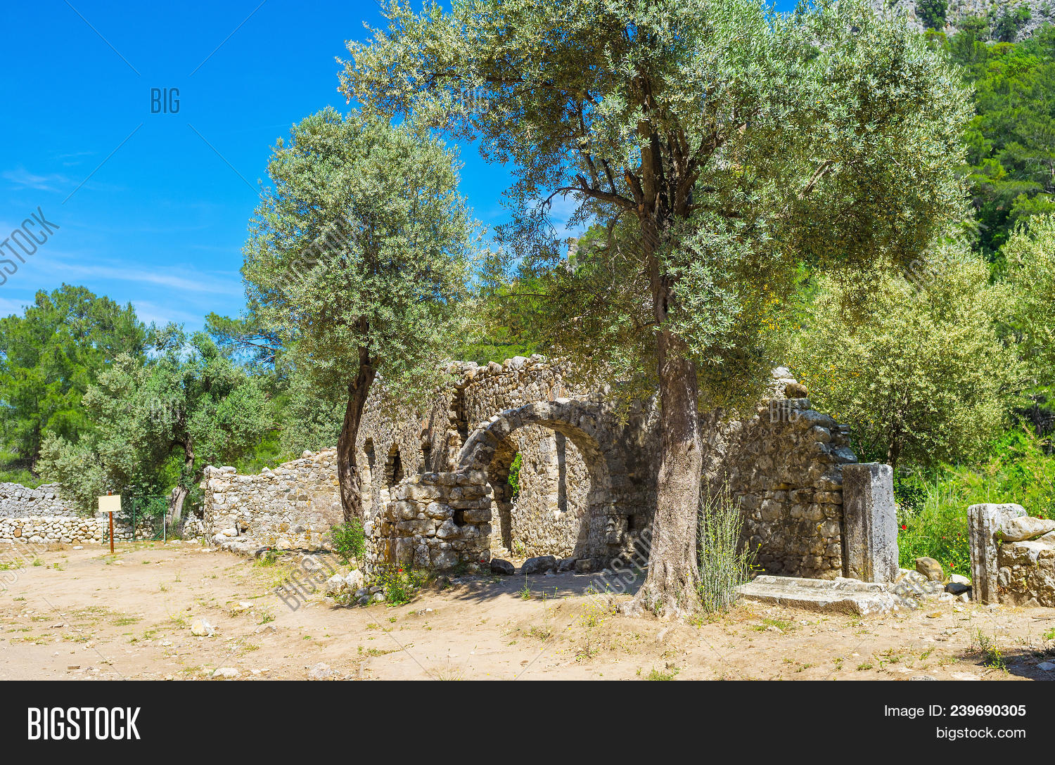Stone Ruins Image & Photo (Free Trial) | Bigstock