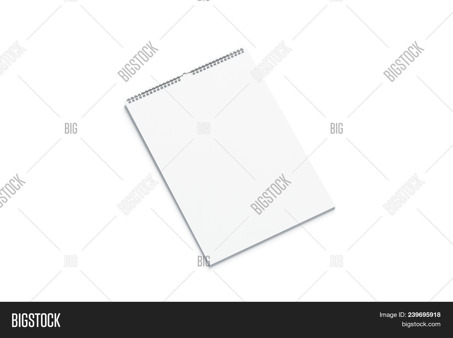 Blank White Calendar Image & Photo (Free Trial) | Bigstock