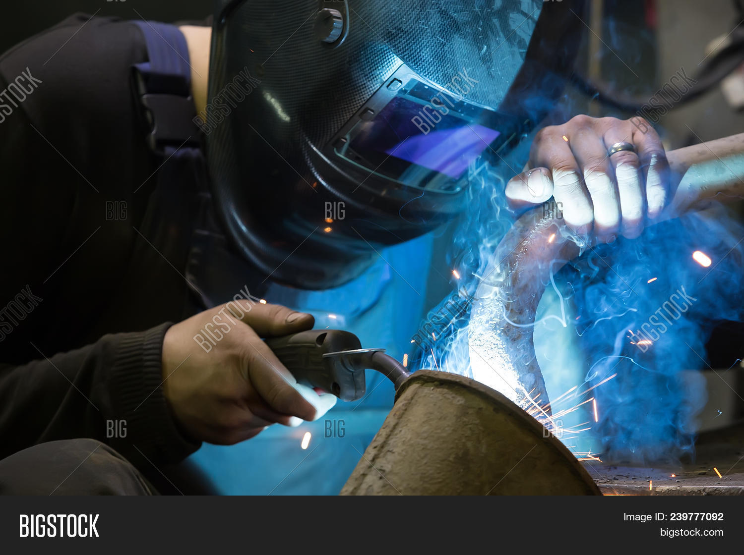 Welder Mask Welds Image & Photo (Free Trial) | Bigstock