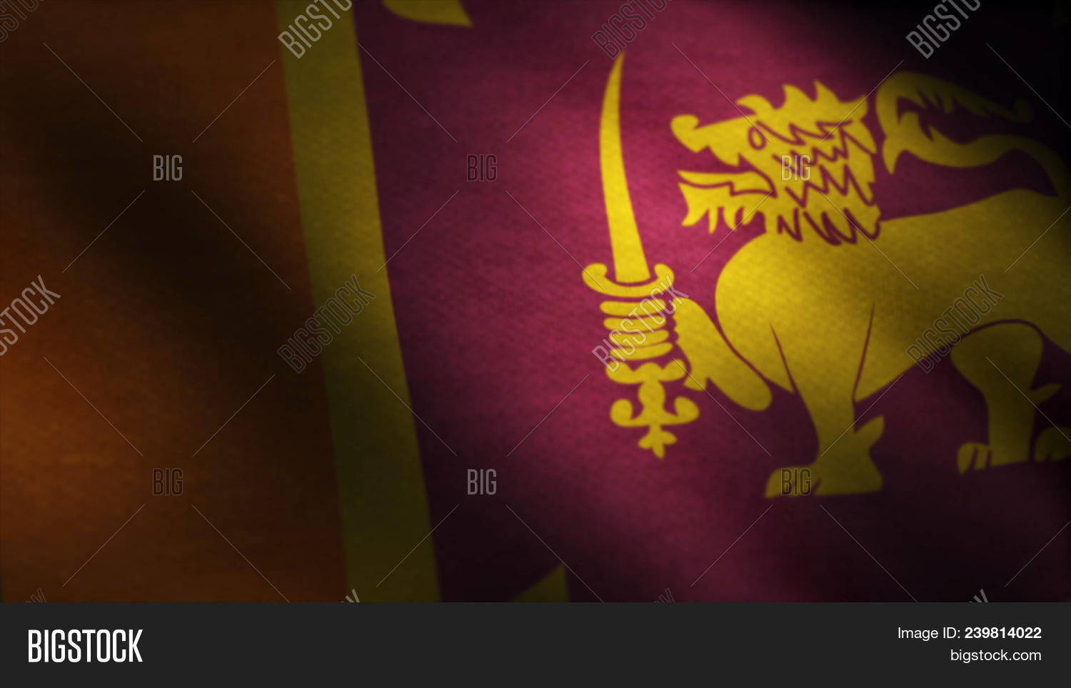 Animated Flag Sri Image & Photo (Free Trial) | Bigstock