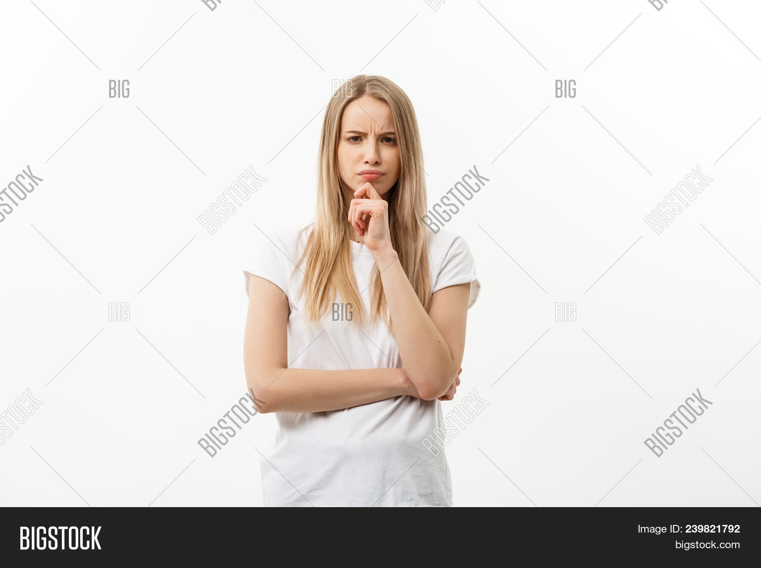 Portrait Young Serious Image & Photo (Free Trial) | Bigstock