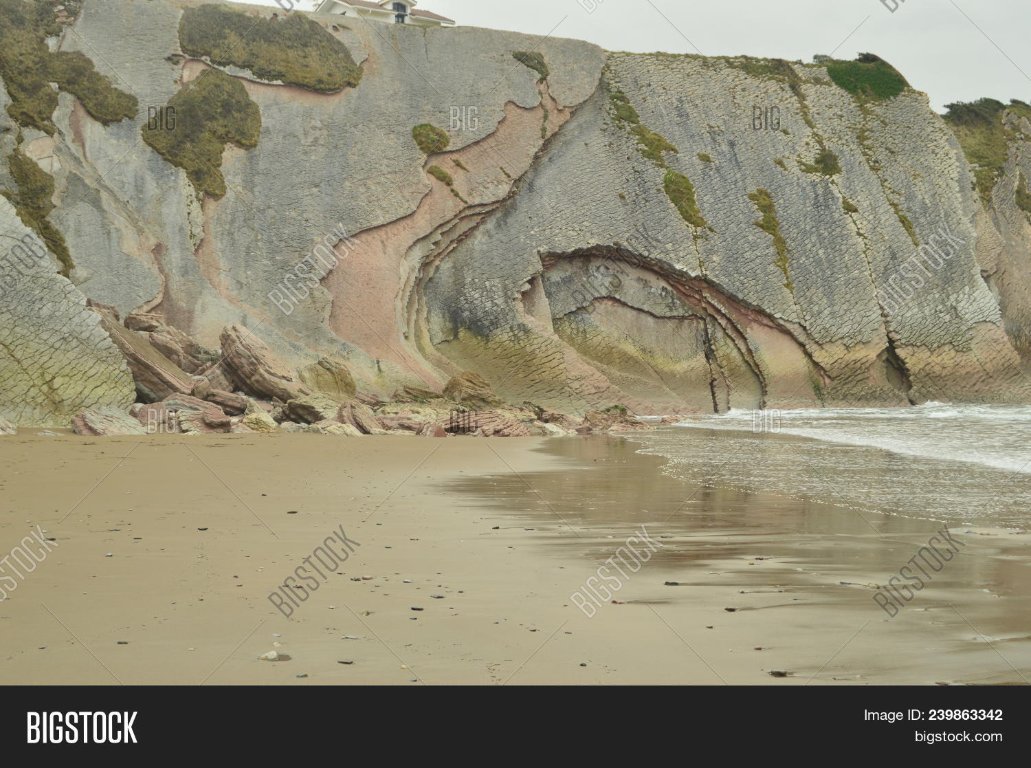 Mountain Pink Rocks On Image & Photo (Free Trial) | Bigstock