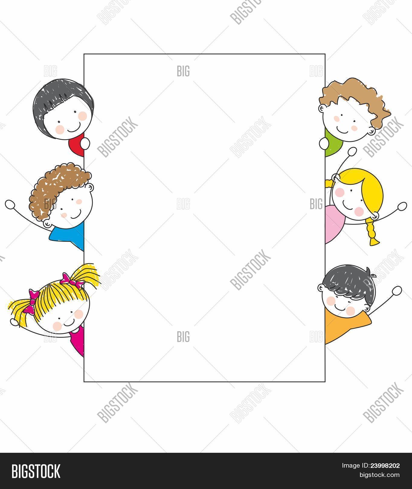 Cute Cartoon Kids Vector & Photo (Free Trial) | Bigstock
