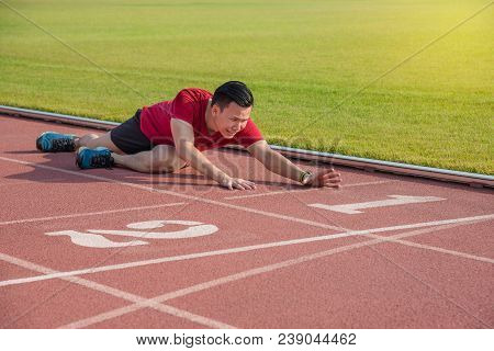 Sad Asian Runner Image & Photo (Free Trial) | Bigstock