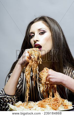Sexy Woman Eat Image & Photo (Free Trial) | Bigstock