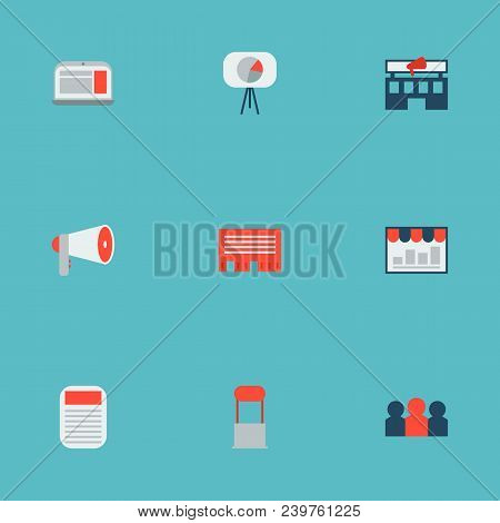 Set Advertising Icons Image & Photo (Free Trial) | Bigstock