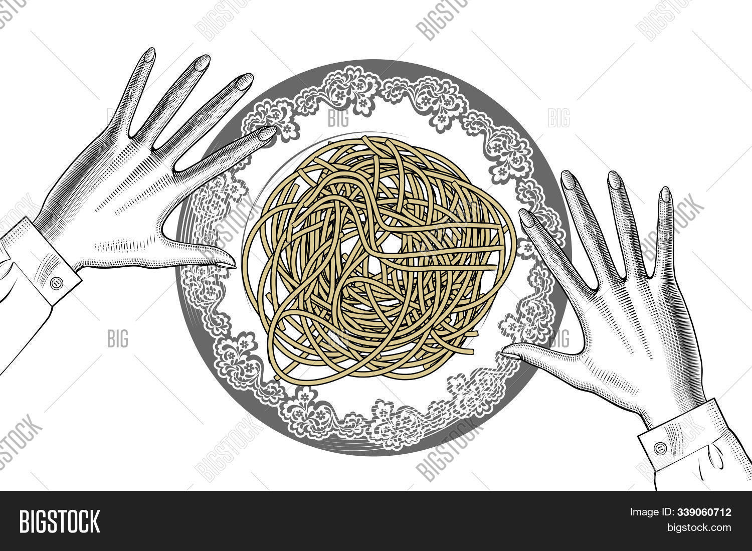 Woman Eating Spaghetti Image & Photo (Free Trial) | Bigstock