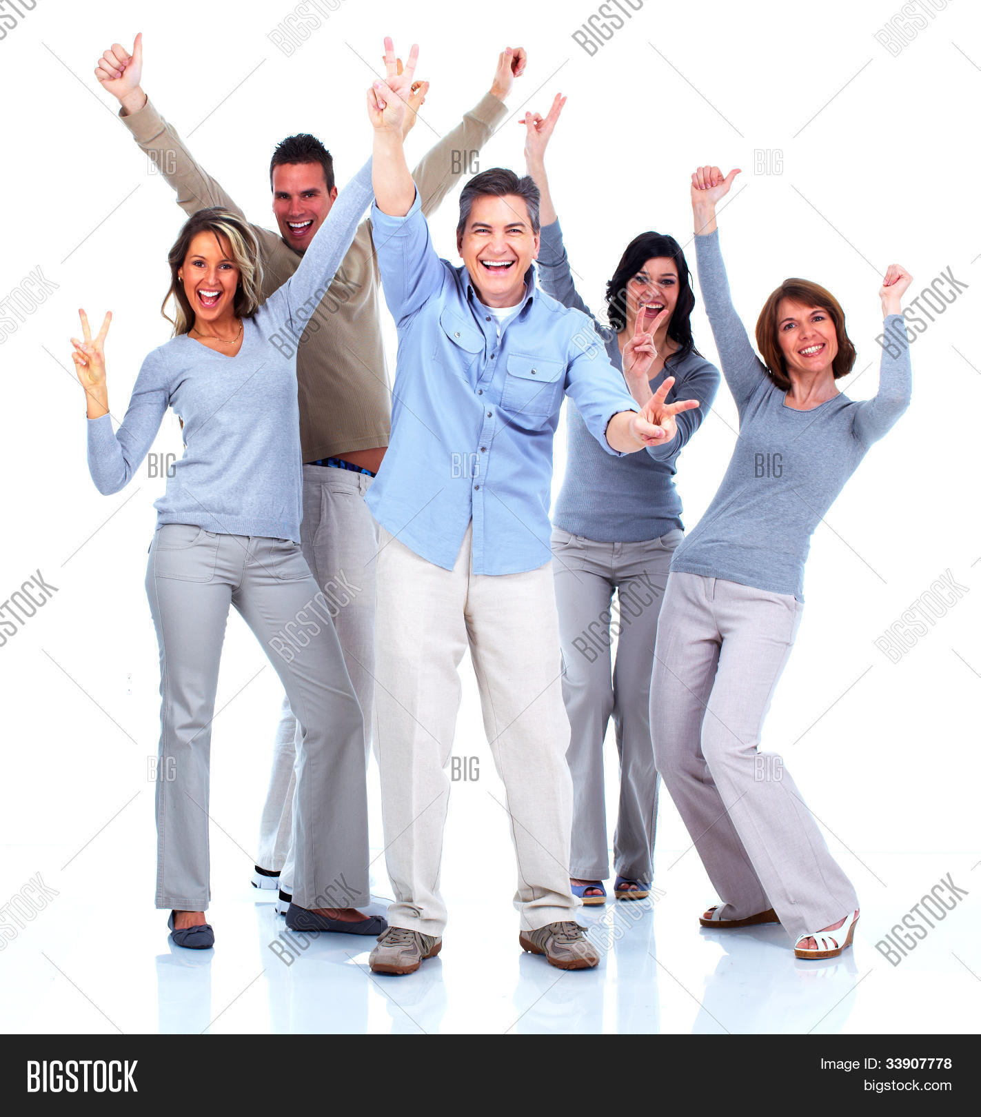 Group Happy People Image & Photo (Free Trial) | Bigstock