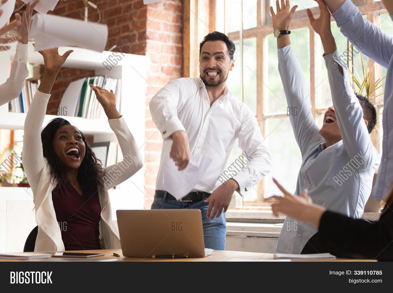 Excited Team Image & Photo (Free Trial) | Bigstock