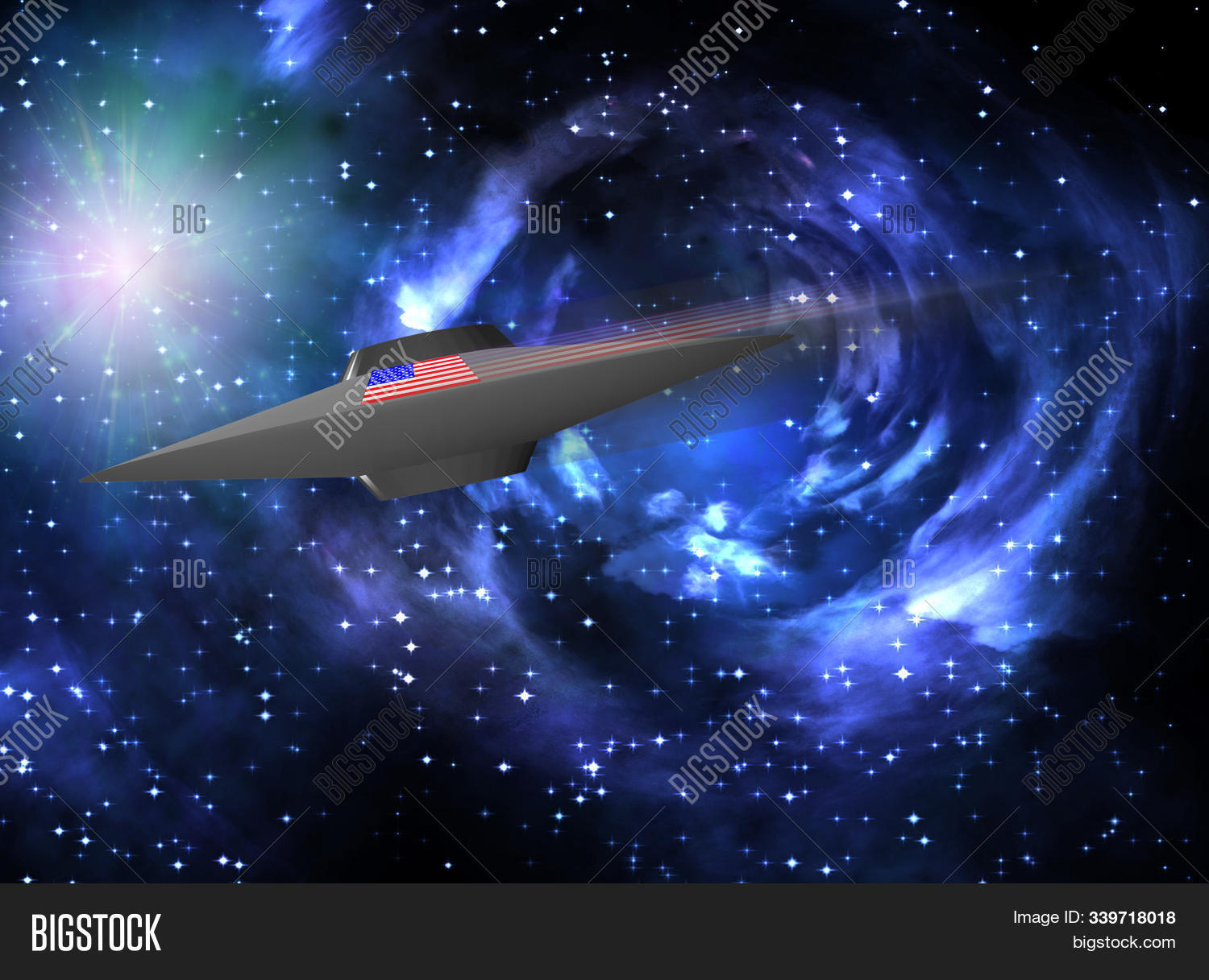 USA Spacecraft. Hyper Image & Photo (Free Trial) | Bigstock