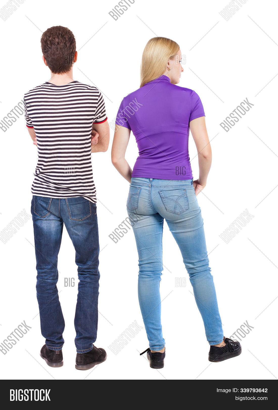 Back View Couple. Image & Photo (Free Trial) | Bigstock