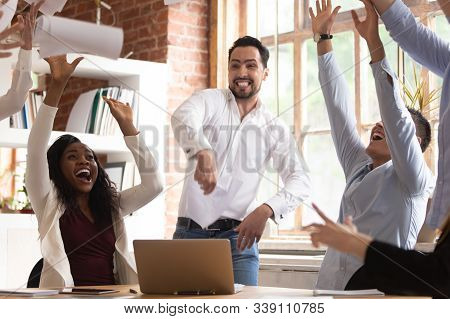 Excited Team Image & Photo (Free Trial) | Bigstock