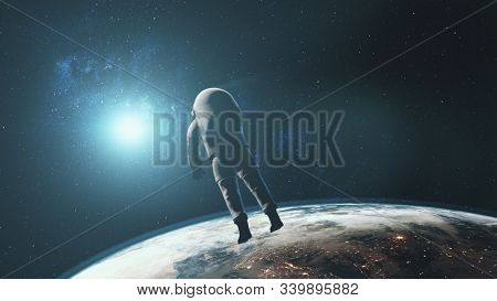 Astronaut Against Image & Photo (Free Trial) | Bigstock