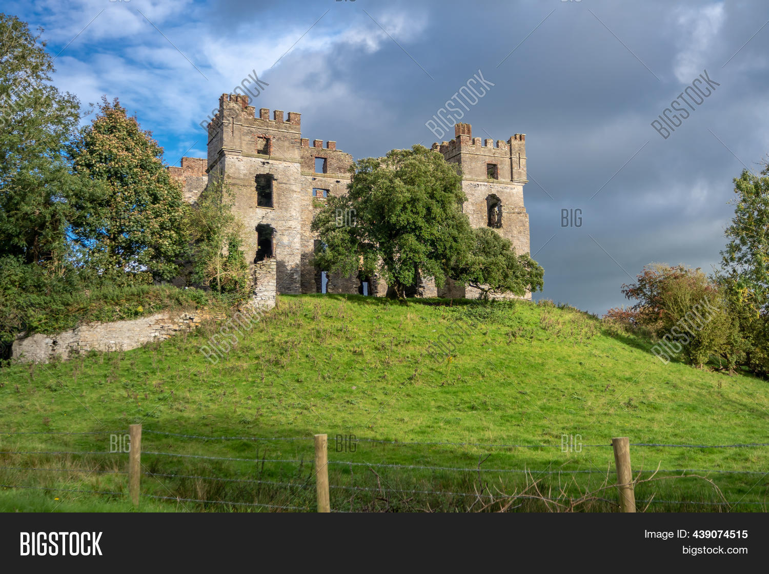 Remains Raphoe Castle Image & Photo (Free Trial) | Bigstock