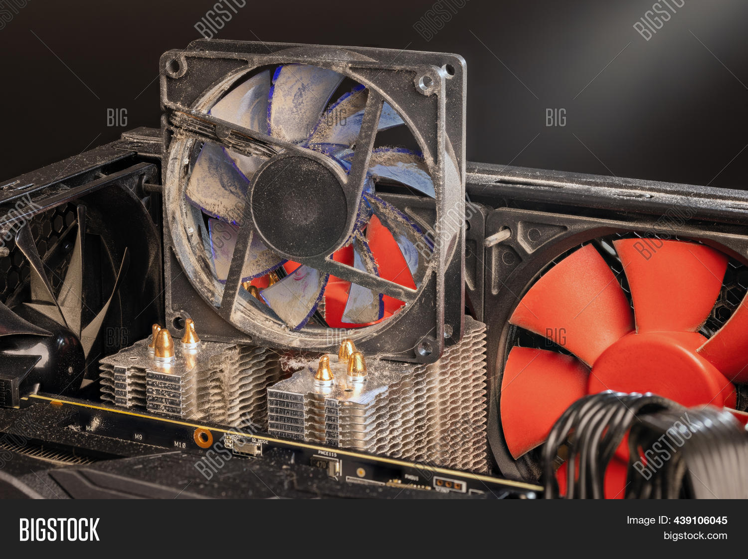 Stopped 90 Mm Pc Fan Image & Photo (Free Trial) | Bigstock