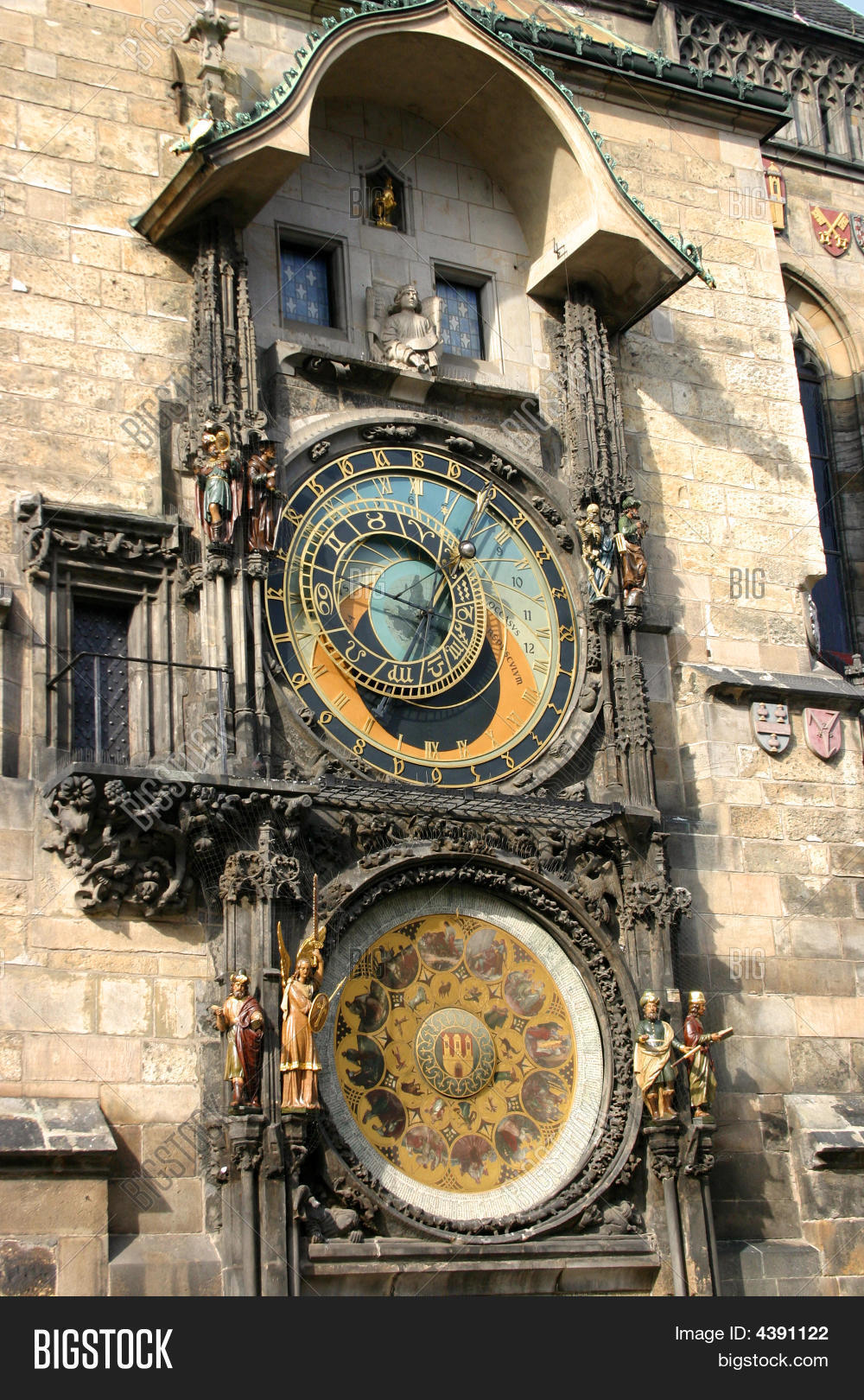 Atomic Clock Prague Image & Photo (Free Trial) | Bigstock