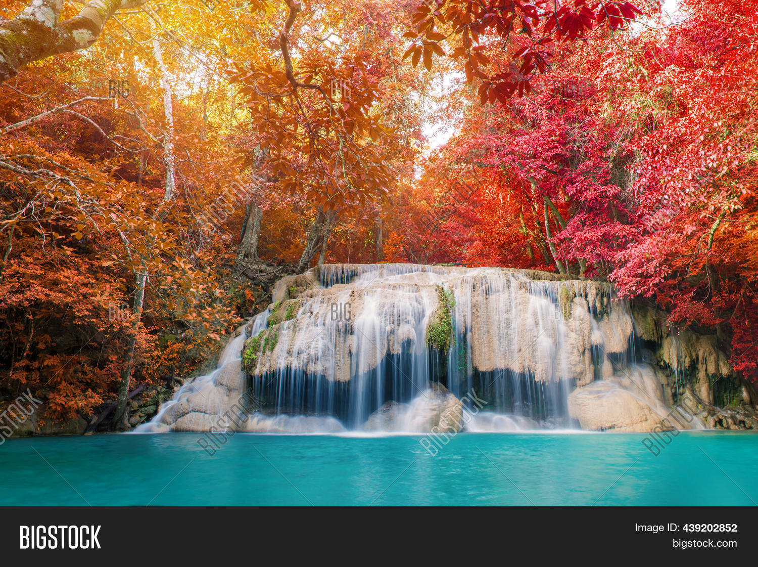 Wonder Waterfall Deep Image & Photo (Free Trial) | Bigstock