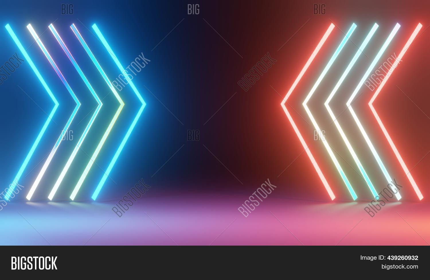 3d Render Rgb Neon Image & Photo (Free Trial) | Bigstock