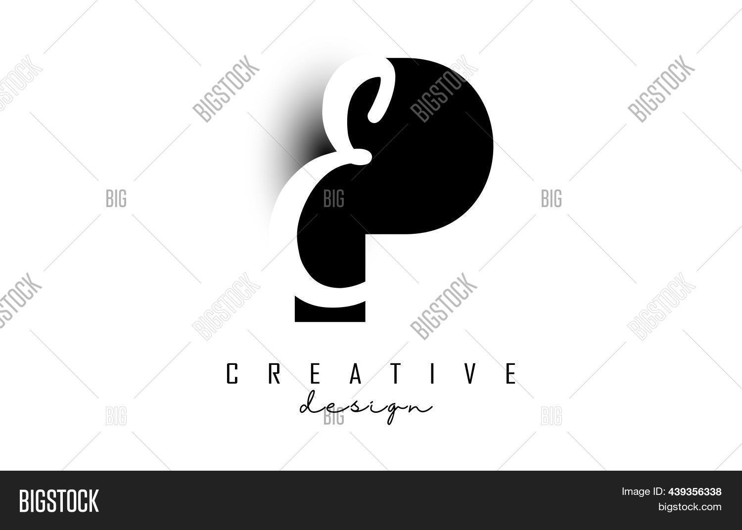 Letters Pe Logo Vector & Photo (Free Trial) | Bigstock