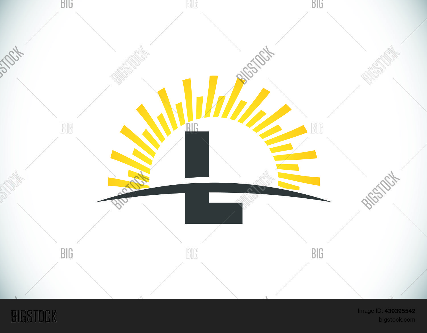 Initial L Monogram Vector & Photo (Free Trial) | Bigstock