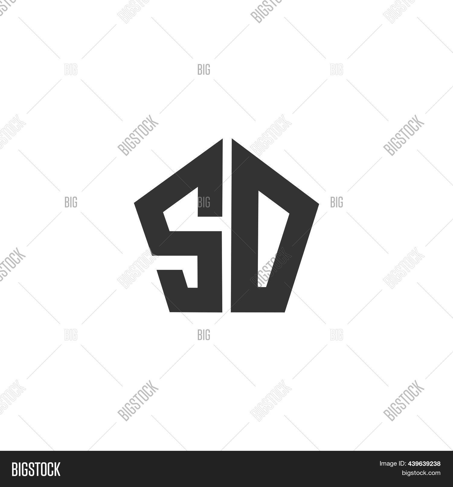 Sd Letters Pentagon. Image & Photo (Free Trial) | Bigstock