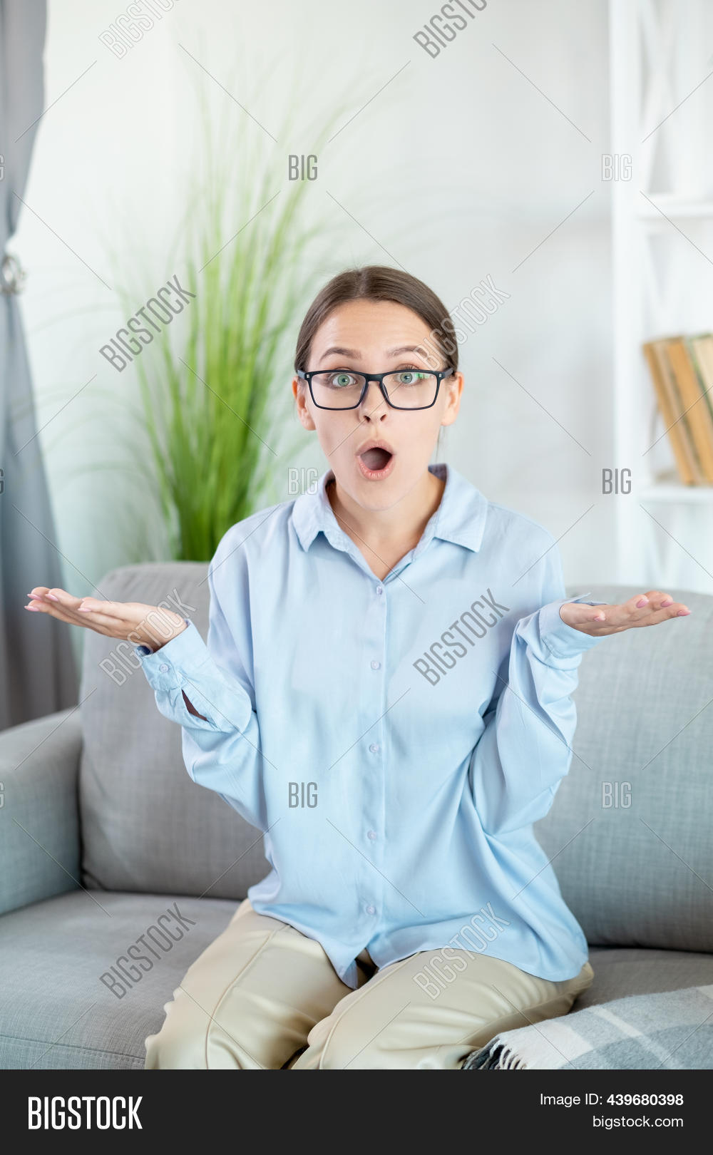 Shocked Woman. Omg Image & Photo (Free Trial) | Bigstock