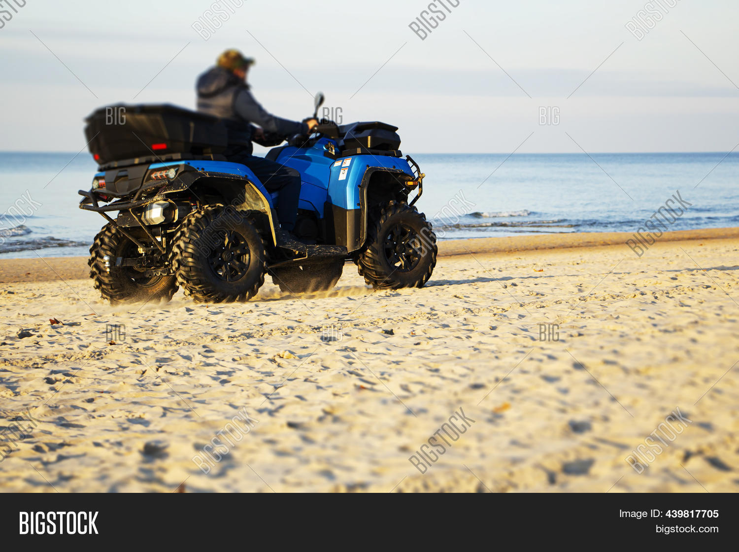 Happy Atv Driver On Image & Photo (Free Trial) | Bigstock