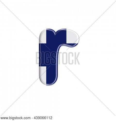 Flag Finland Letter R Image & Photo (Free Trial) | Bigstock