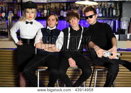 Four Young Rock Band Image & Photo (Free Trial) | Bigstock