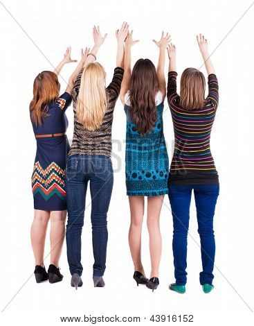 Back View Group Young Image & Photo (Free Trial) | Bigstock